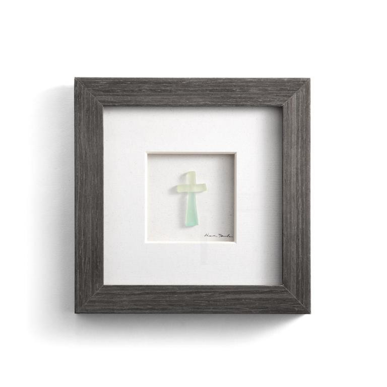 Cross Gray Wall Art - 6 inch - Museum of the Bible Store