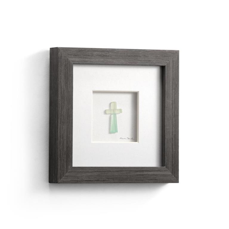 Cross Gray Wall Art - 6 inch - Museum of the Bible Store