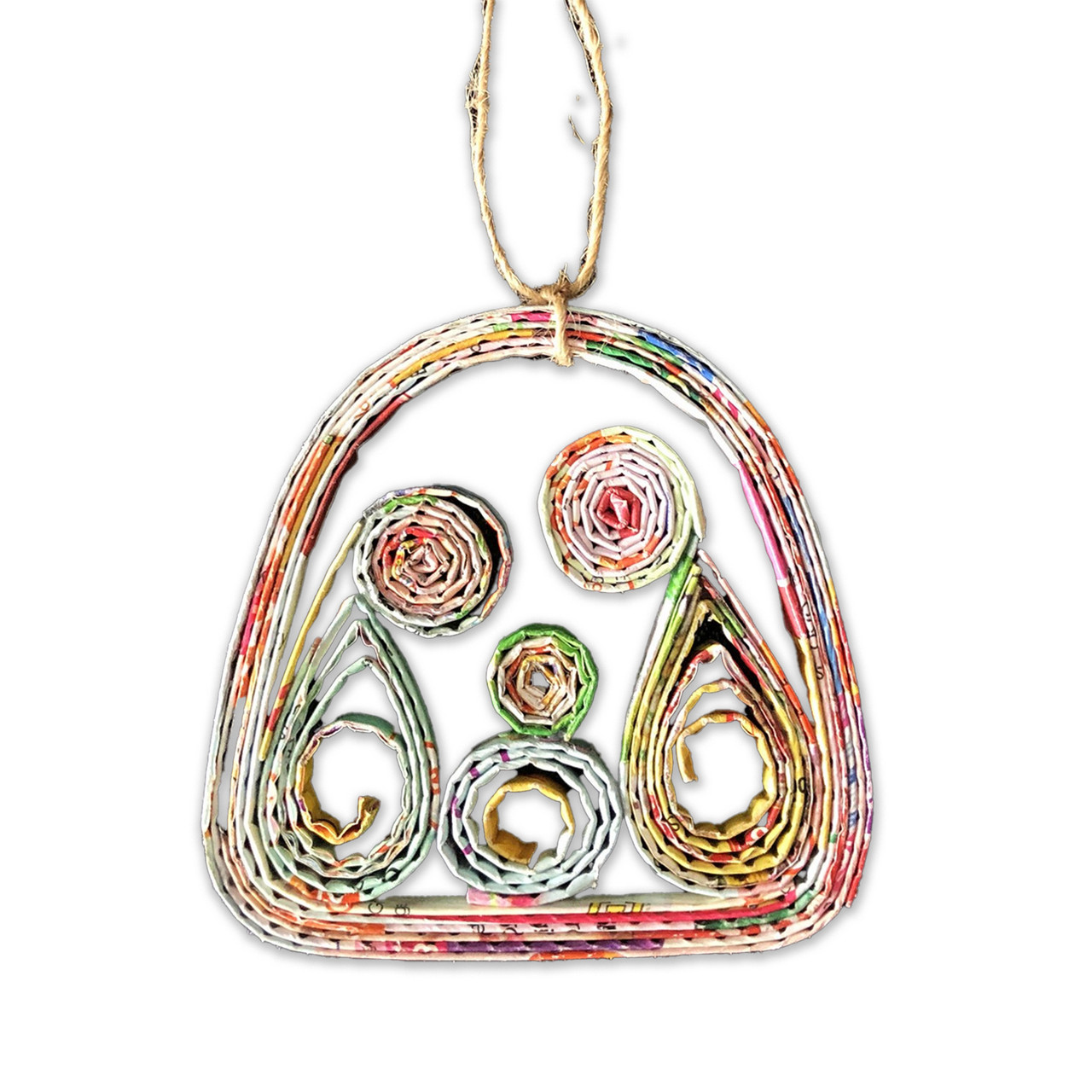 Recycle Paper Nativity Ornament - Museum of the Bible Store