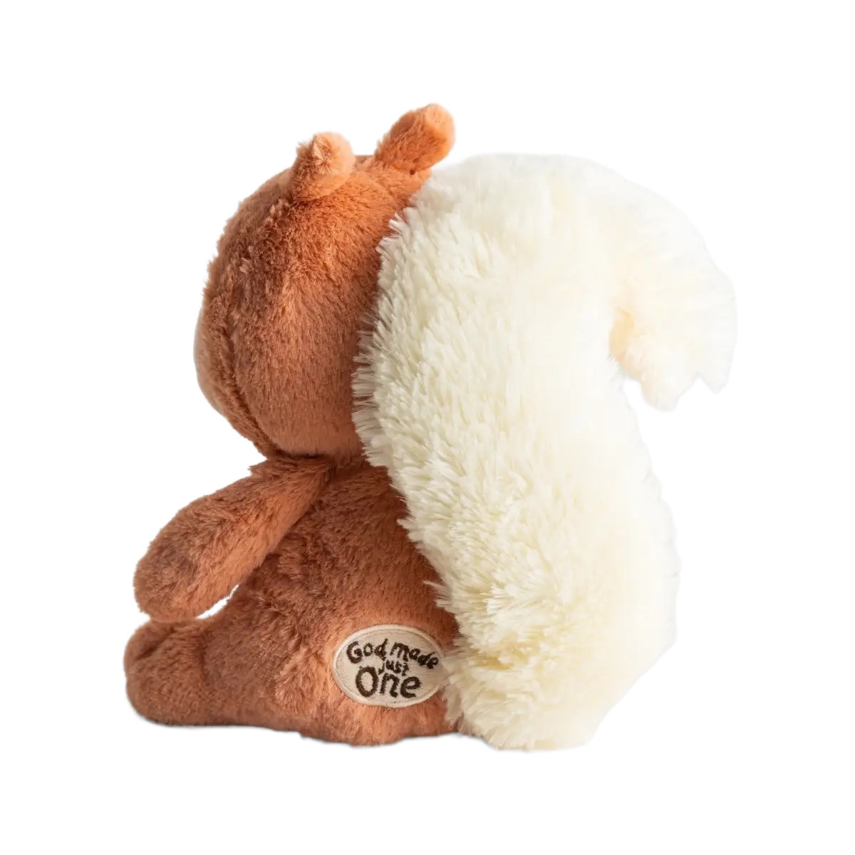 God Made Just One –Nutmeg the Squirrel Plush - Museum of the Bible Store
