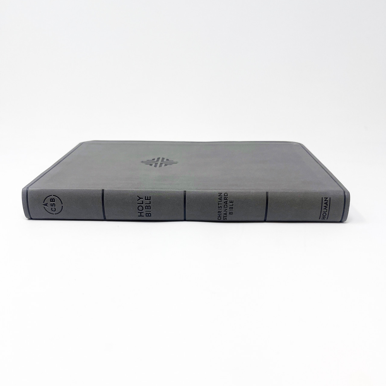 CSB Large Print Thinline Bible, Value Edition, Charcoal LeatherTouch ...