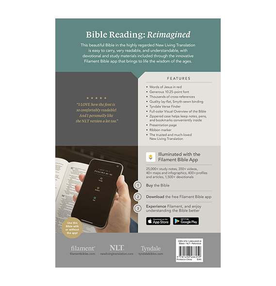 NLT New Living Translation Large Print Filament Holy Bible - Museum of ...