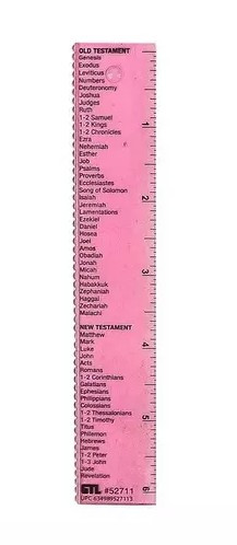 Bible Books Ruler - Museum of the Bible Store