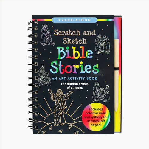 Scratch and Sketch Bible Stories Activity Book - Museum of the Bible Store