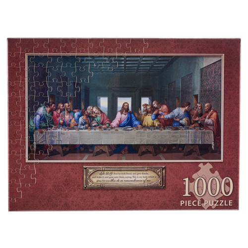 The Last Supper 1000 Piece Puzzle - Museum of the Bible Store