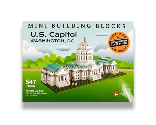 US Capitol DC Mini Blocks - Museum of the Bible Store