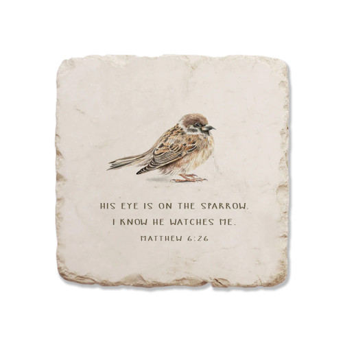 Eye on Sparrow Decorative Stone - Museum of the Bible Store