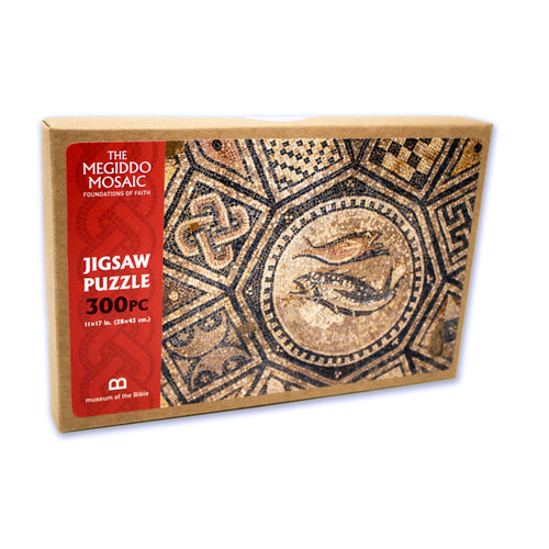 The Megiddo Mosaic 300 Pc Puzzle - Museum of the Bible Store