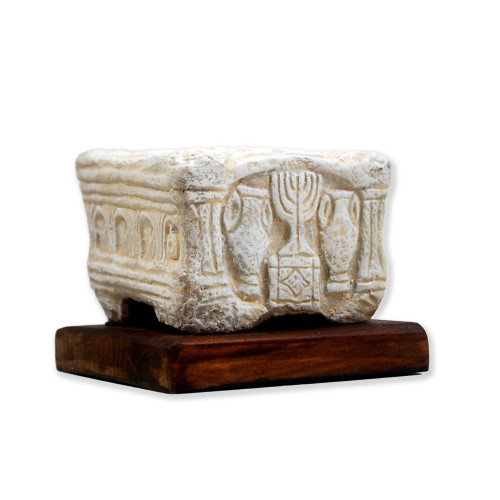 Handmade Large Magdala Stone Replica - Museum of the Bible Store