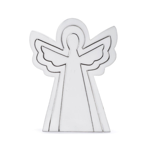 Enamel Wood Nesting Angel Figures - 6x8in - Museum of the Bible Store