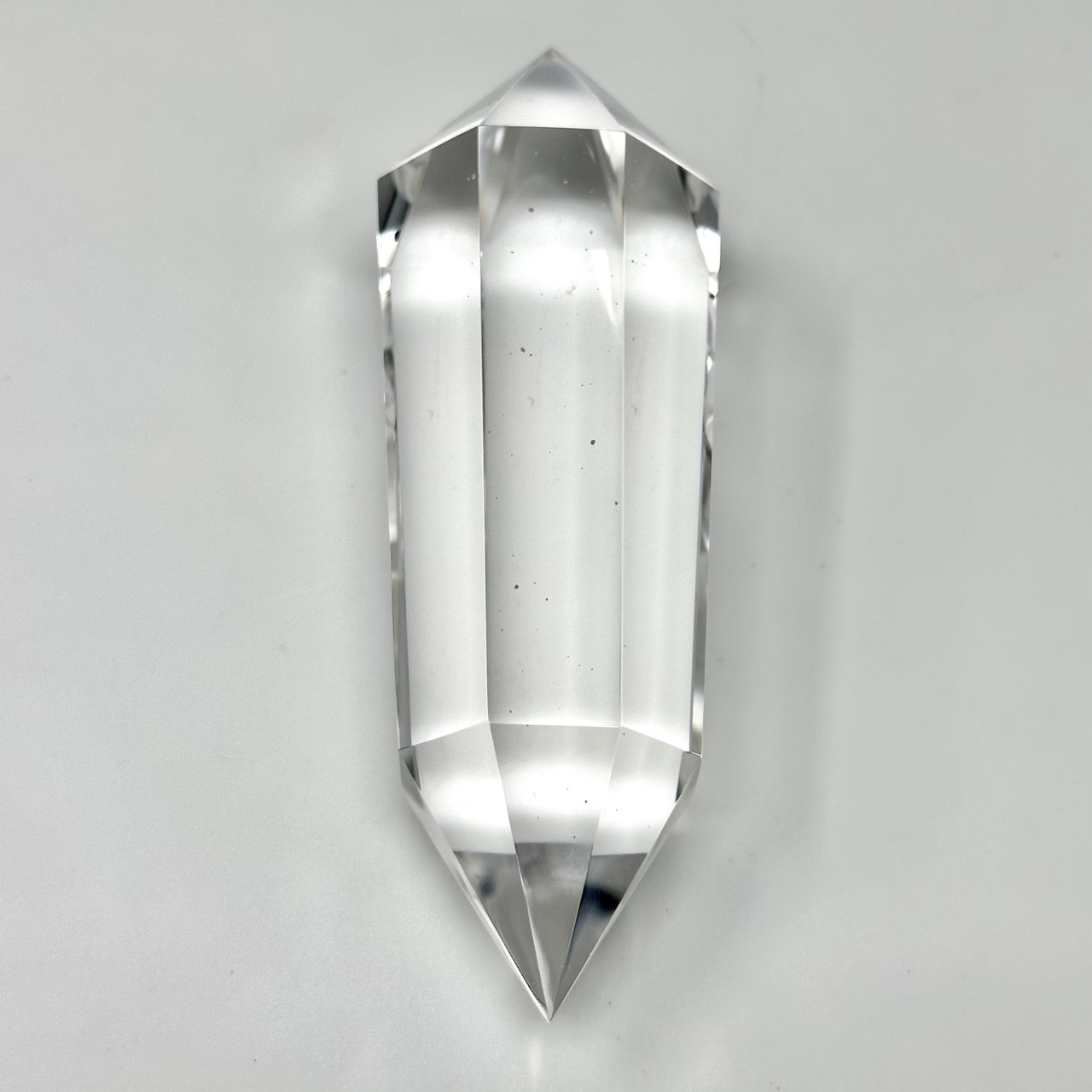 Brazilian Clear Quartz Vogel Crystal Wand, 8 Facets • 218 Grams