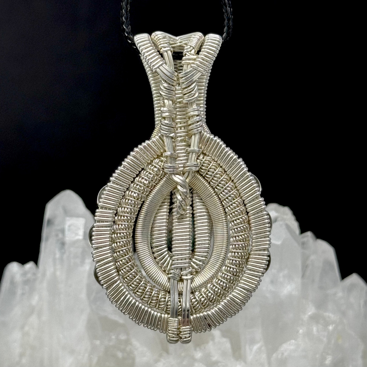 "Evolution" Labradorite Wire Wrap Pendant