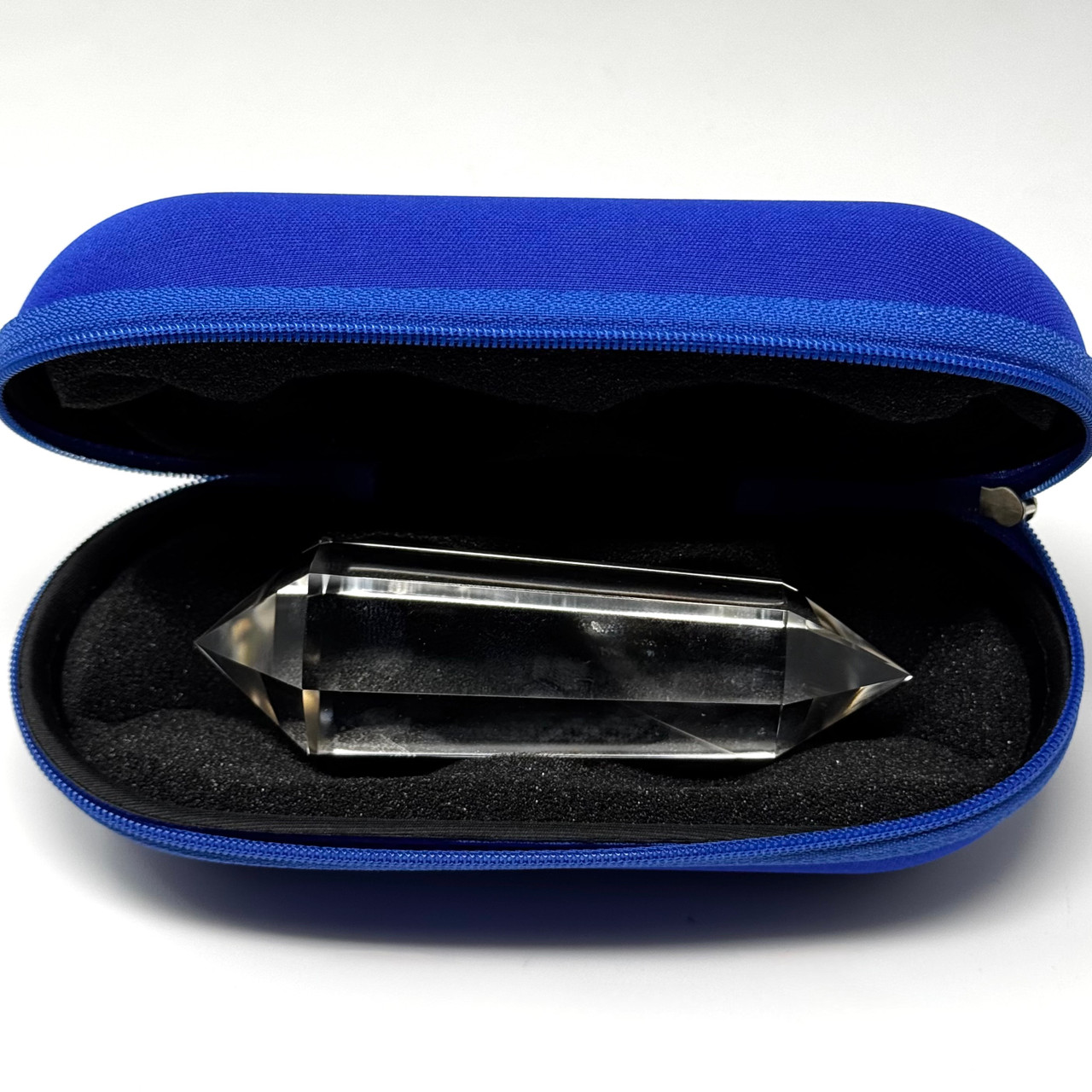 Vogel Wand with Angle Hair Rutile, 6 Facets (144 Grams)