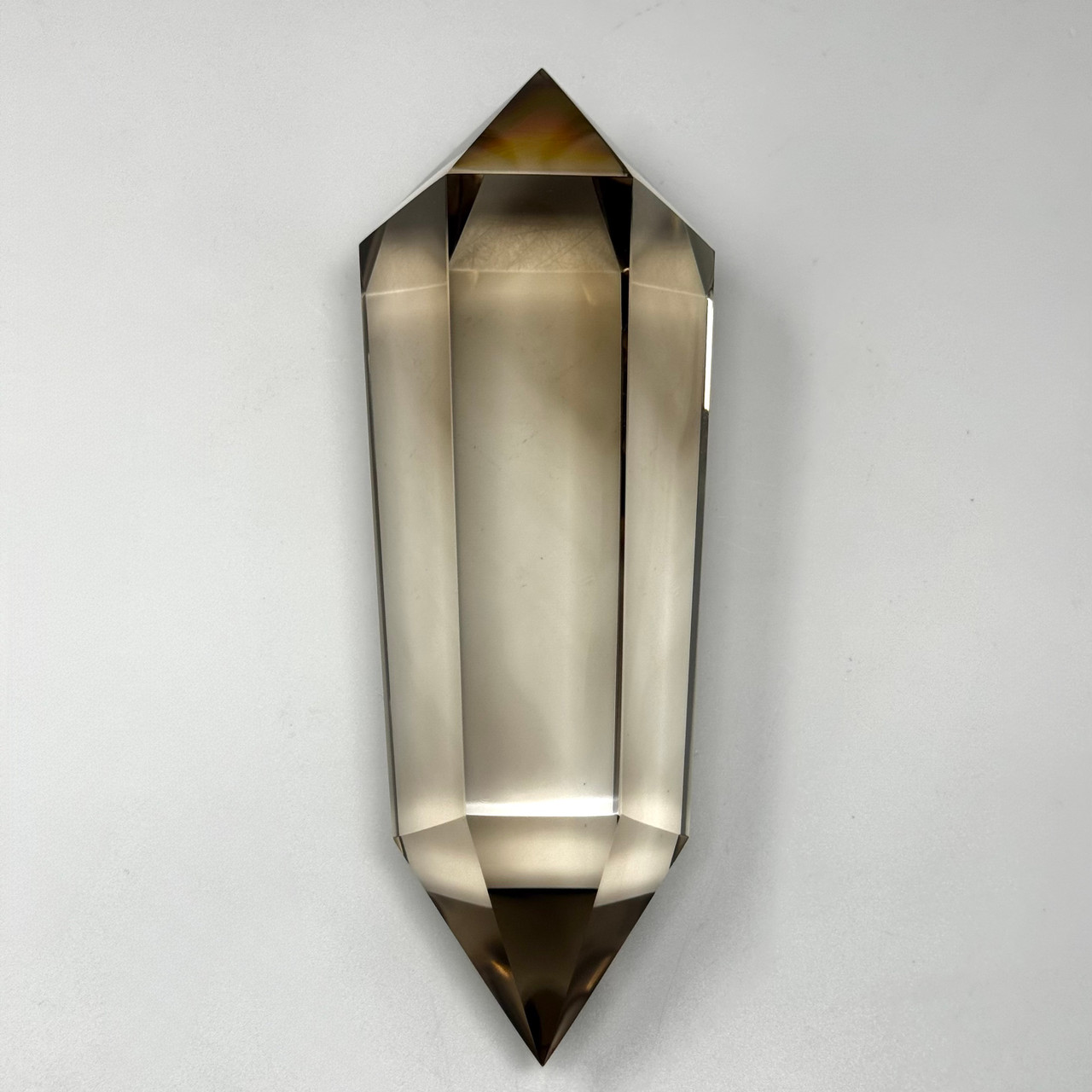 Stunning Vogel Crystal Wand in Smoky Quartz, 6 Facets - 725g