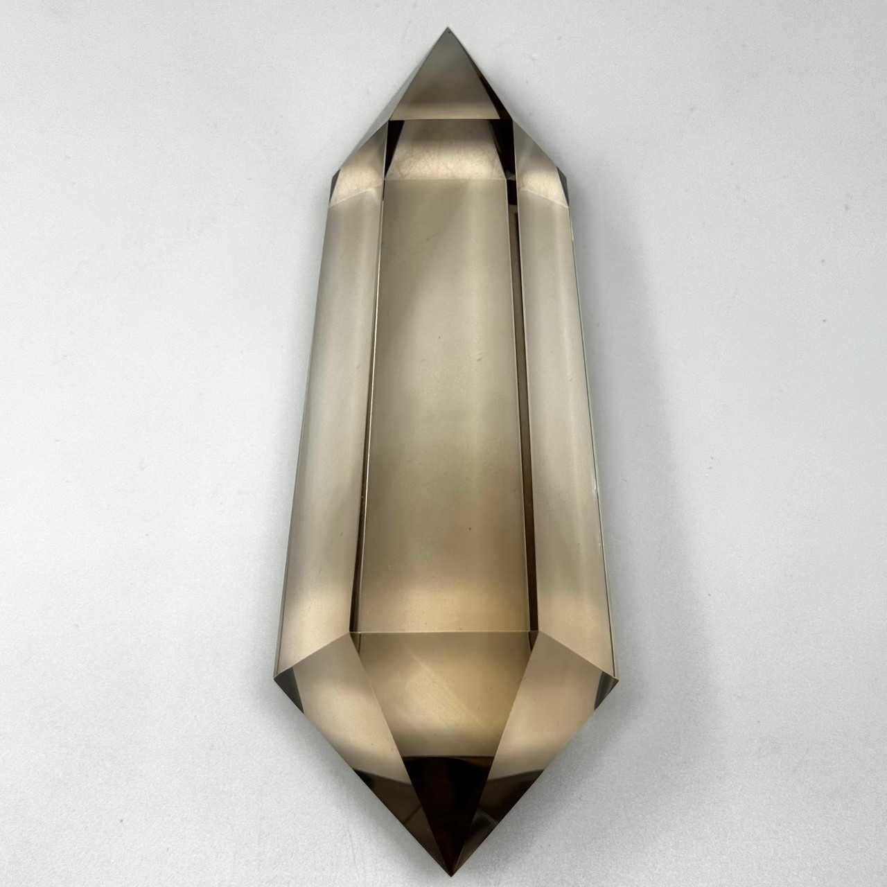 Stunning Vogel Crystal Wand in Smoky Quartz, 6 Facets - 725g