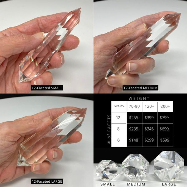 Healing Crystal Wands | Crystal Light and Sound