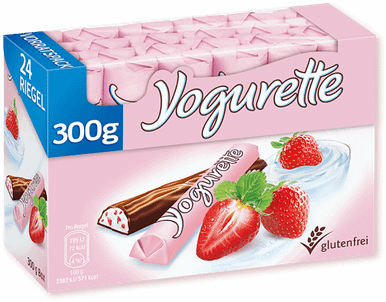 Ferrero Yogurette 士多啤梨乳酪朱古力 24件裝
