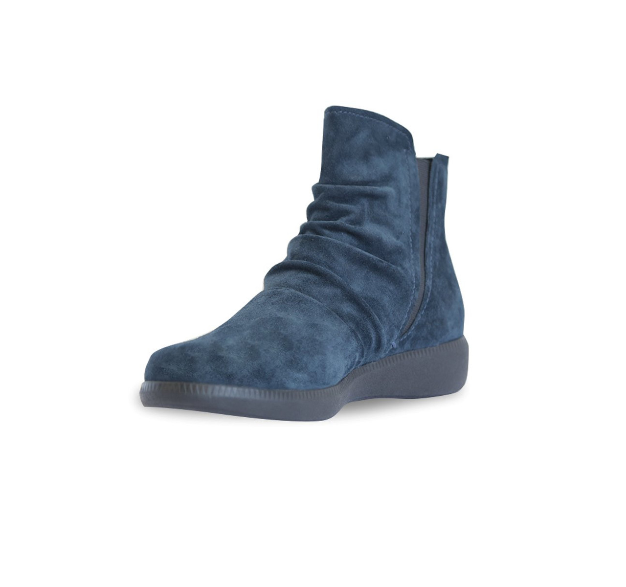 Munro Women's Scout Boot in Deep Indigo Suede - Daniels Shoes
