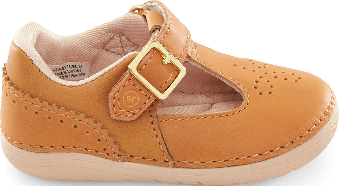 Stride Rite Toddlers Lucianne Mary Jane in Honey Tan - Daniels Shoes