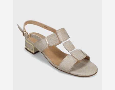 Vaneli Women's Hatty Sandal in Pearla Harmonica - Daniels Shoes