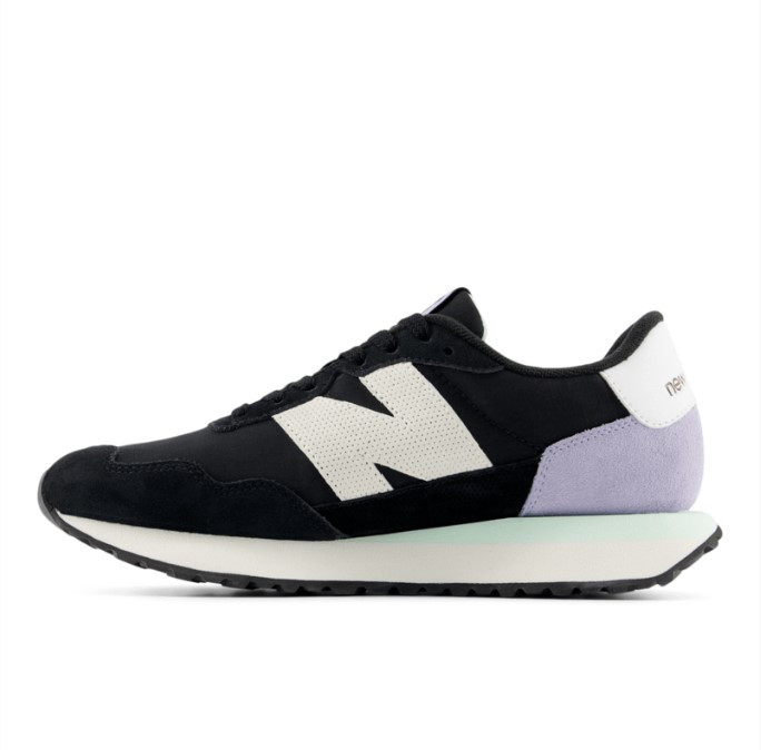 New Balance Women's 237 in Black and White Multi - Daniels Shoes