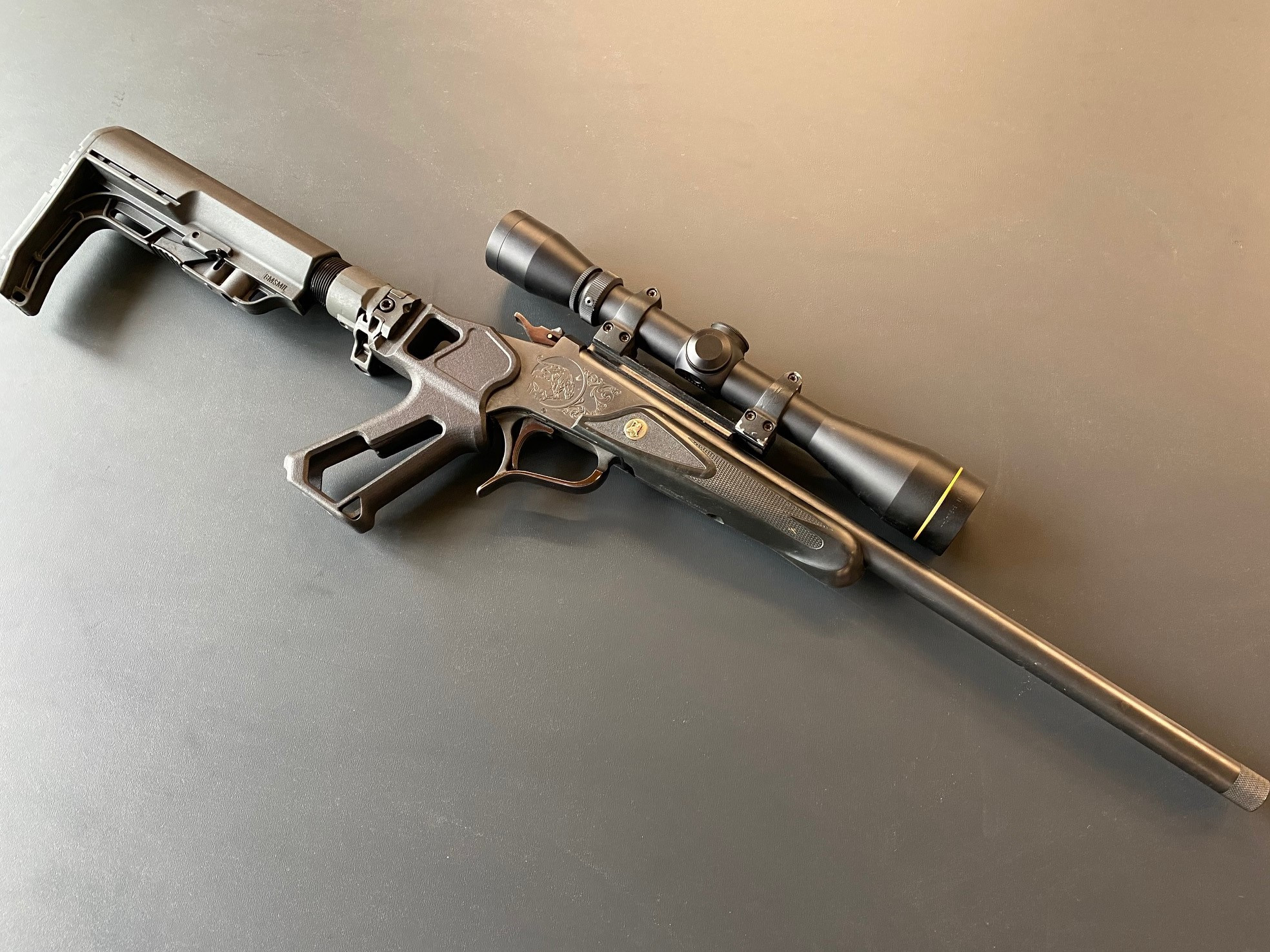 T/C Original Contender (or SSK-50) Grip with -1913 Picatinny Interface ...