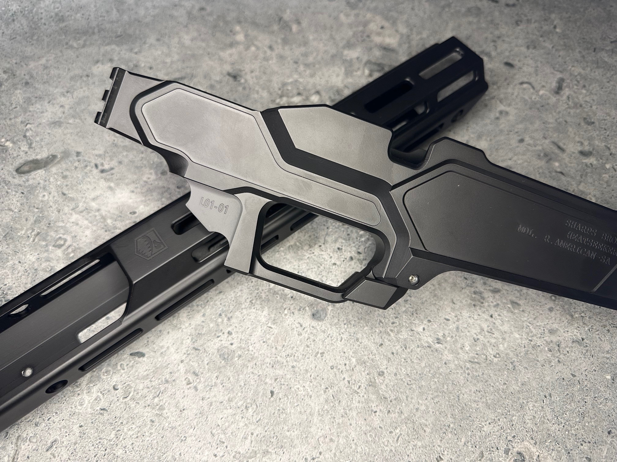 SBC02-1913. Heatseeker Chassis - Ruger American Short Action - SHARPS BROS