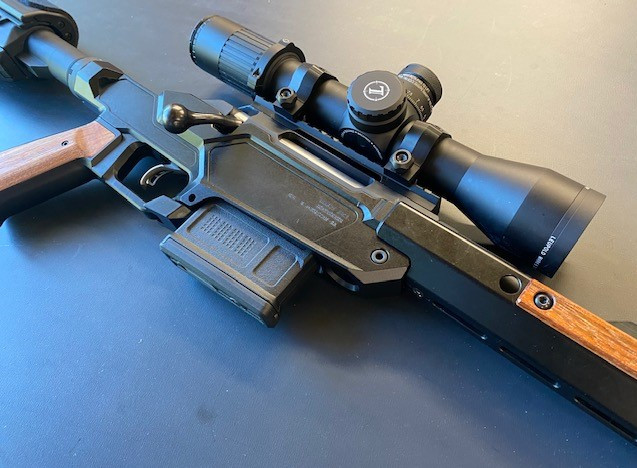 SBC02. Heatseeker Chassis - Ruger American Short Action - SHARPS BROS