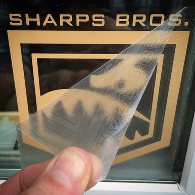 Decal (Vinyl Transfer) - SHARPS BROS