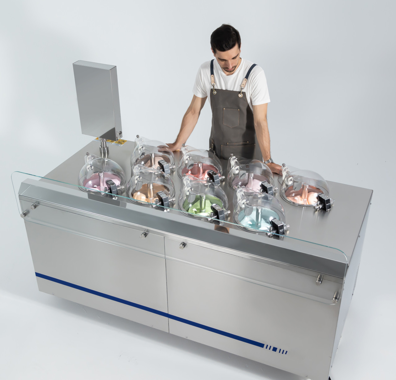 GPT V8 - 8 Cylinder Free-Standing Gelato Machine