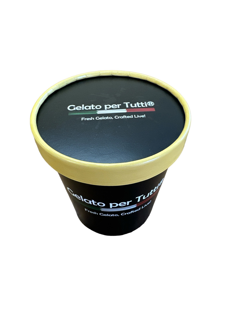 16 oz. Paper Gelato Cup - 500 Case | Gelato Per Tutti