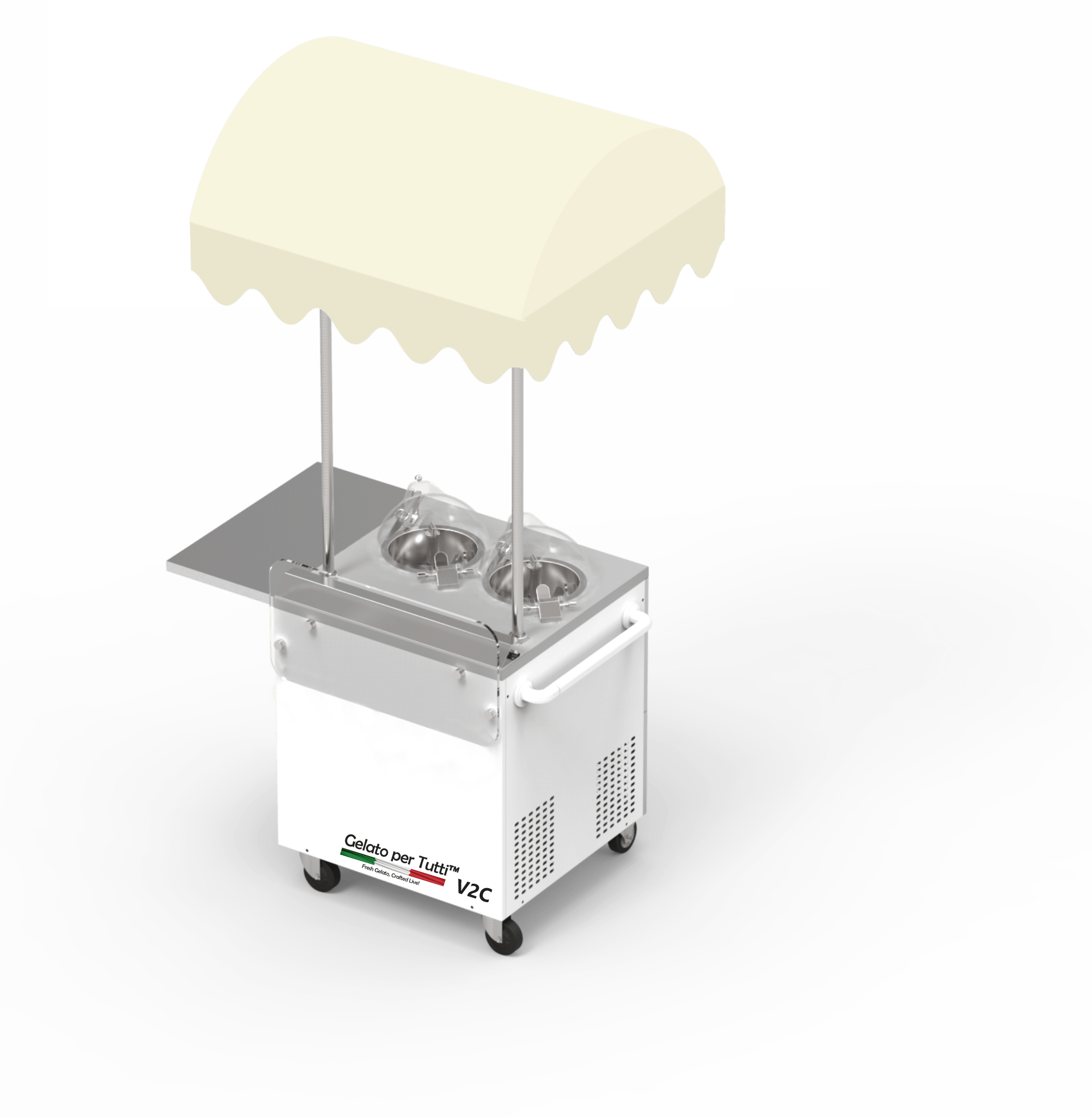 GPT V2 Portable Gelato Cart | Gelato Per Tutti