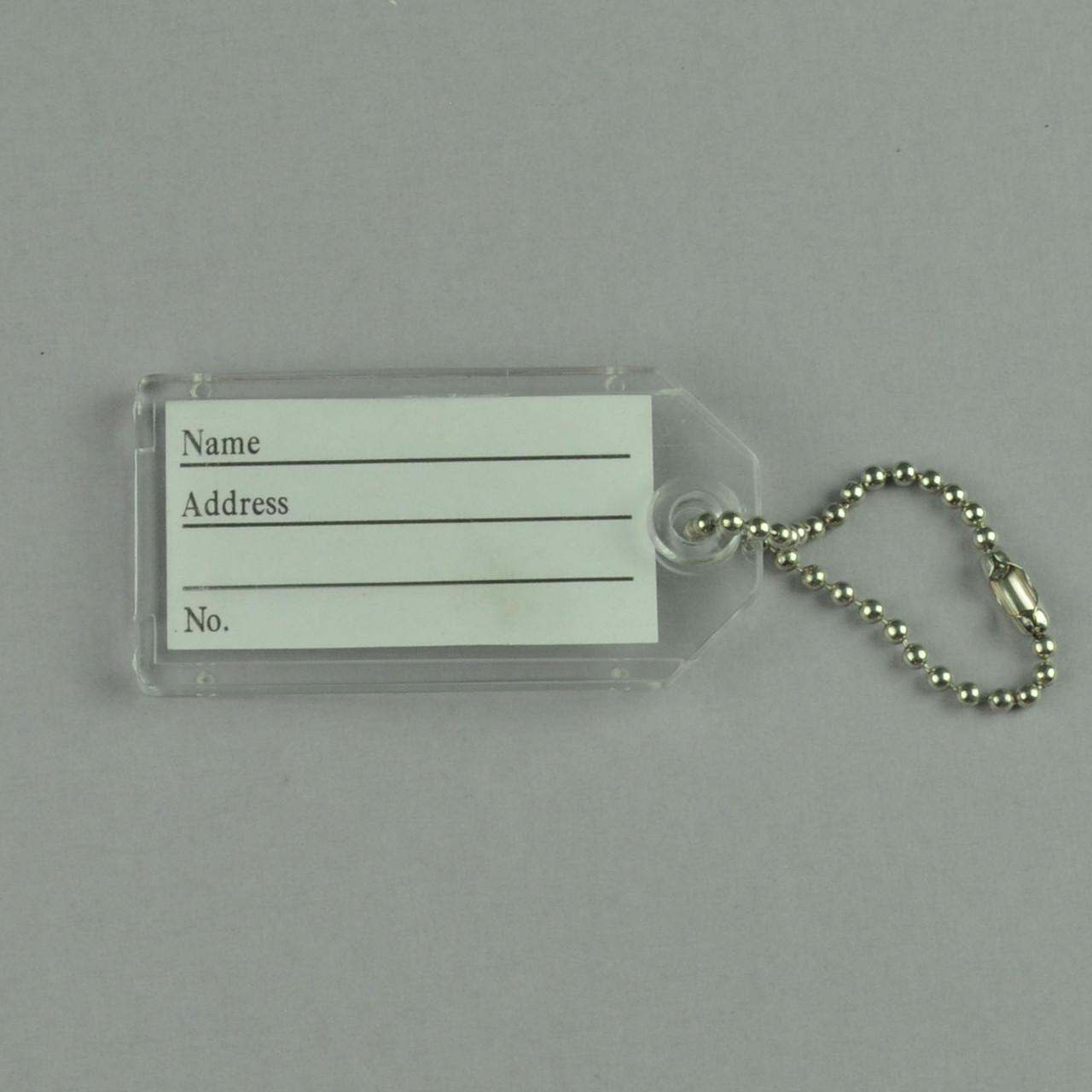 Shop for and Buy Key Identifier Tag Plastic Keytag with Bead Chain ...