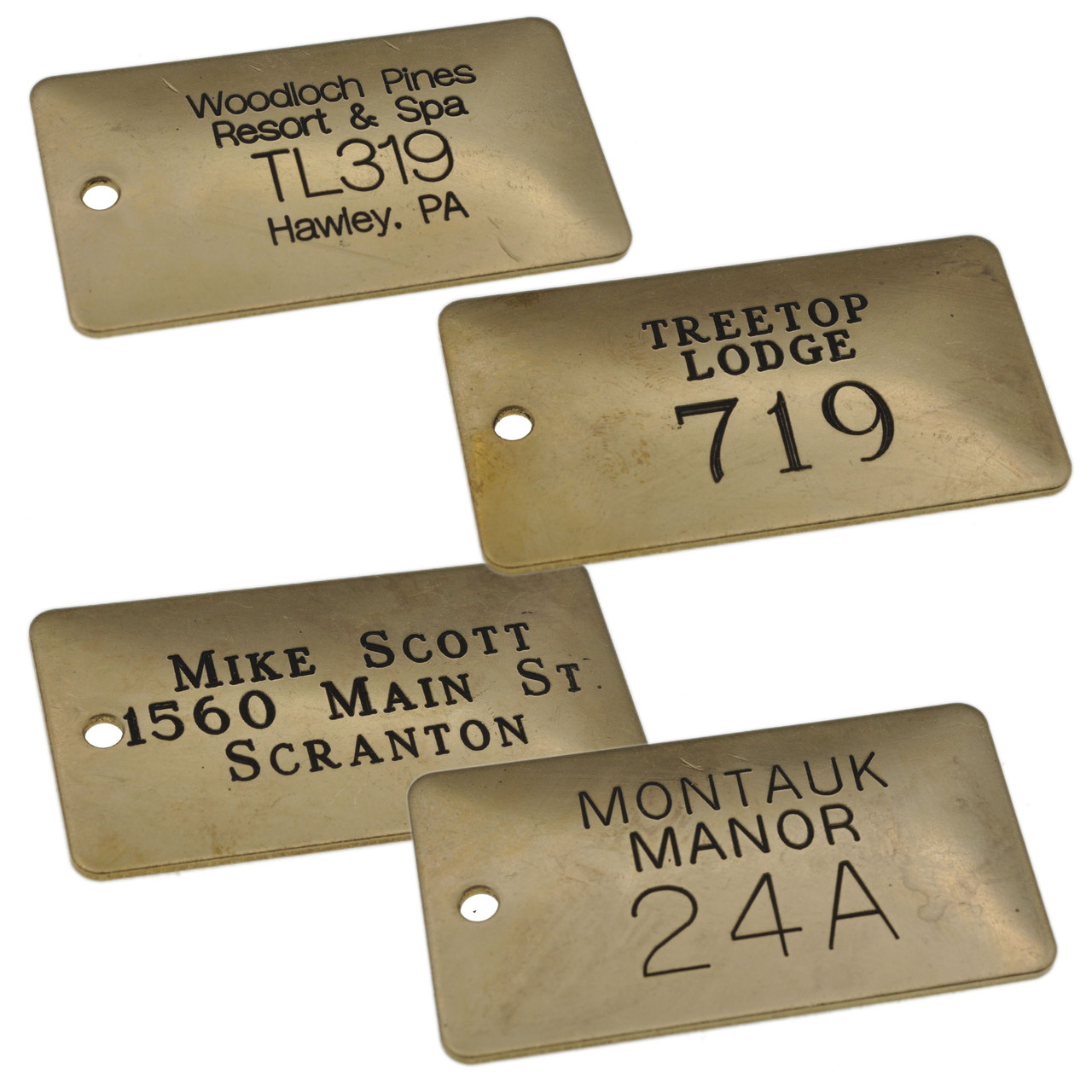 Brass Tags (Raw Brass)