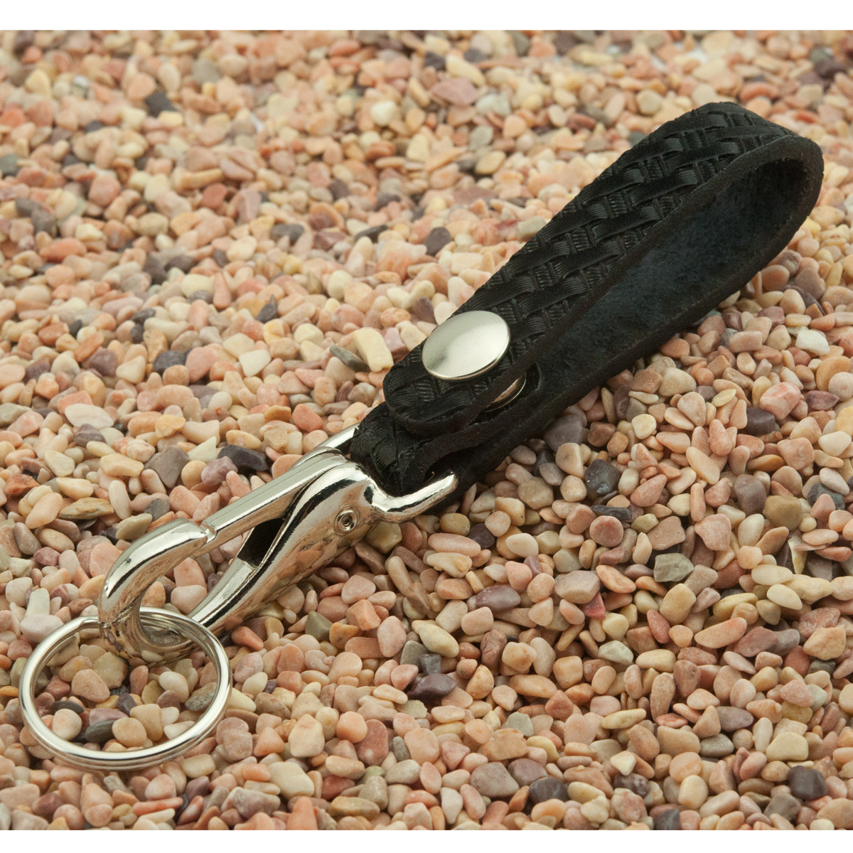 Genuine Leather and Nylon Belt Key Holders