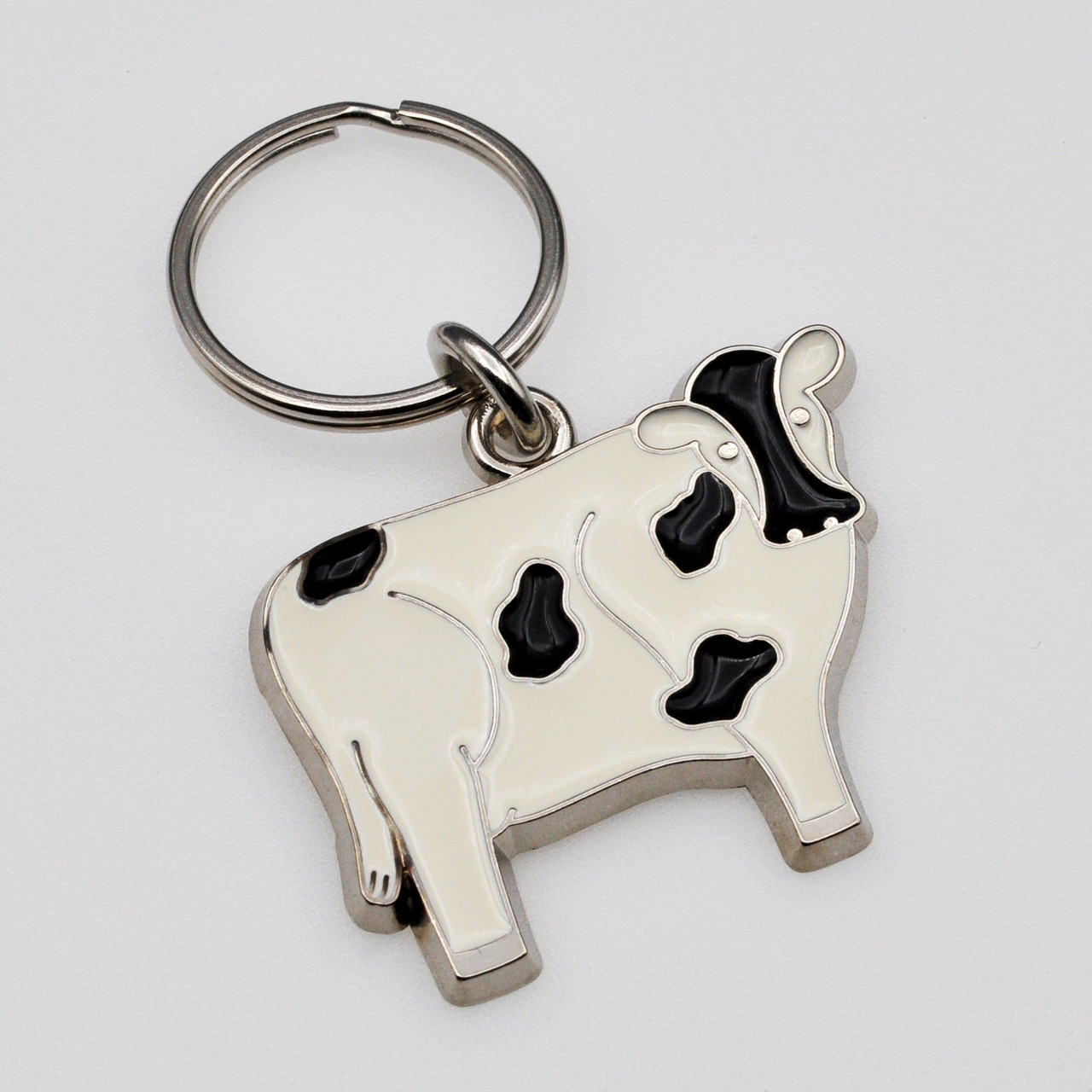 Shop for and Buy Cow Stained Glass Key Chain at Keyring.com. Large ...
