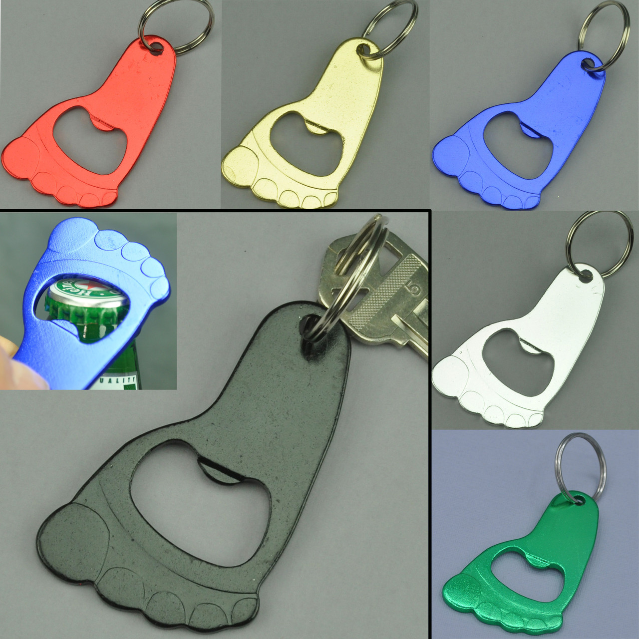 Bottle Opener Keyrings and Key Chains