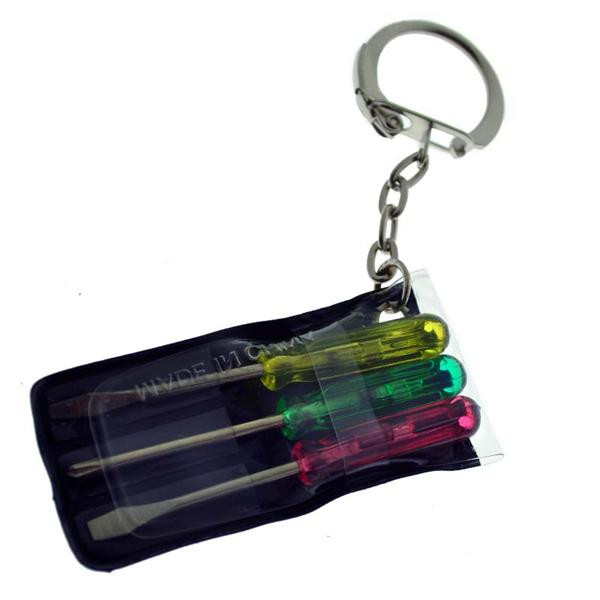 Shop for and Buy 3 Piece Screw Driver Set Key Chains 12 Sets to a Pack ...