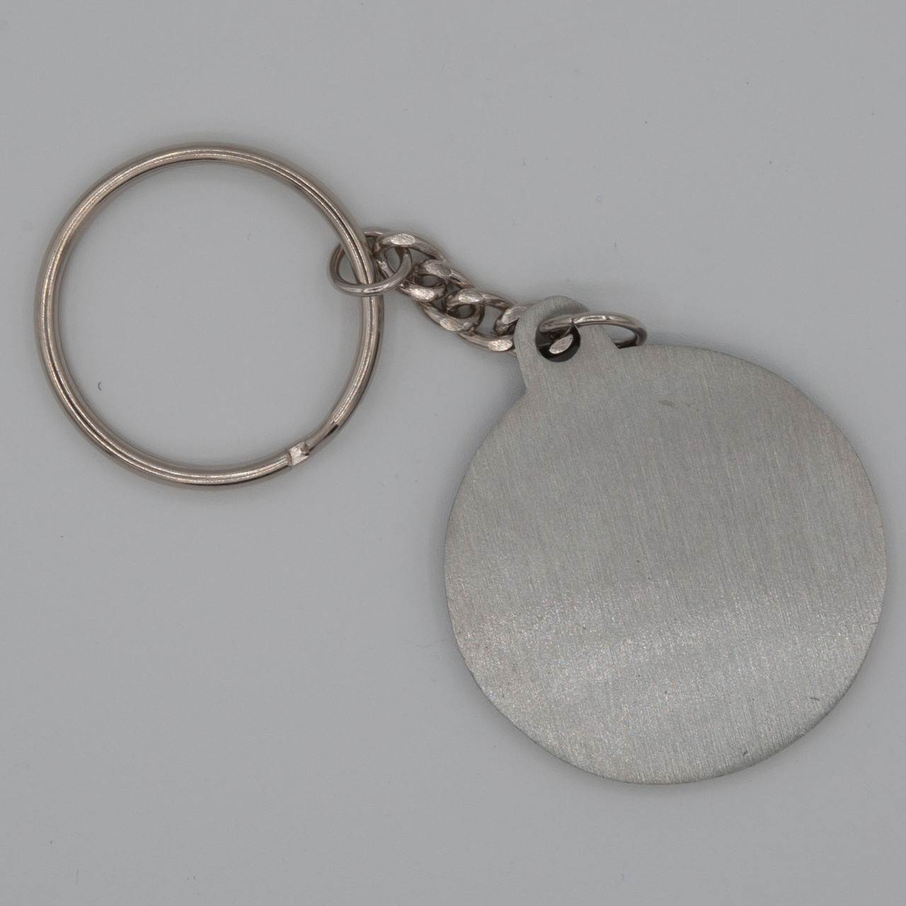 Shop for and Buy Pewter EMT Round Filled Keychain at Keyring.com. Large ...
