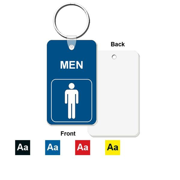 Restroom and Bathroom Key Tags