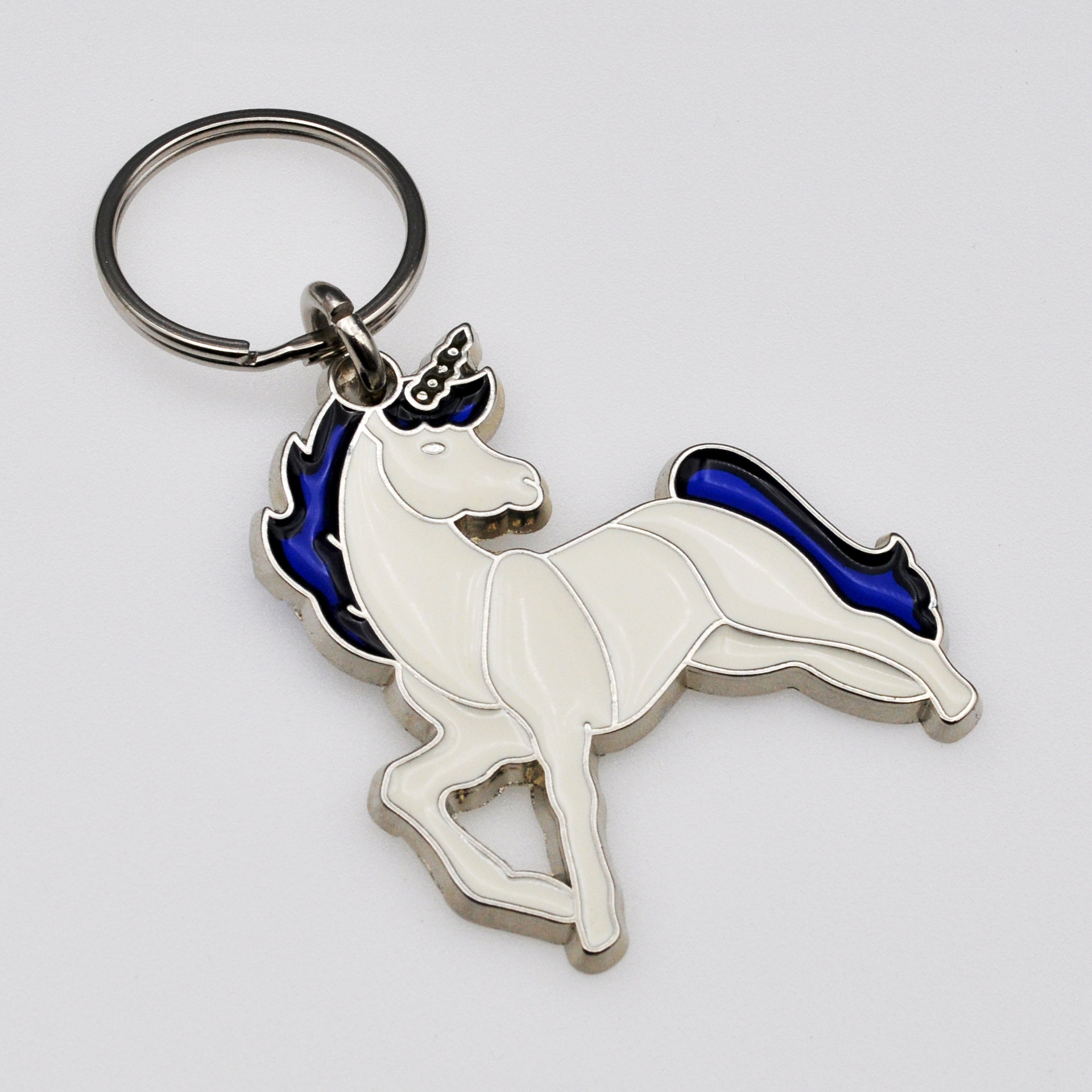 Shop for and Buy Unicorn Stained Glass Key Chain at Keyring.com. Large ...