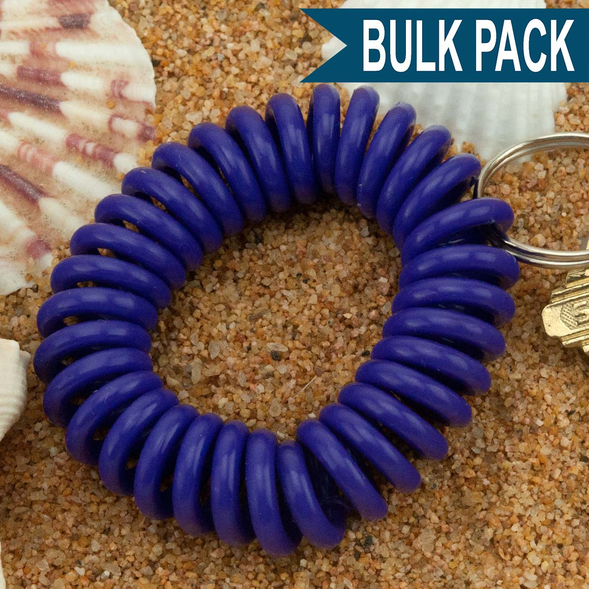 Shop for and Buy Purple Wrist Coil Spiral Keyring - 12 Pc. Bulk Pack at ...