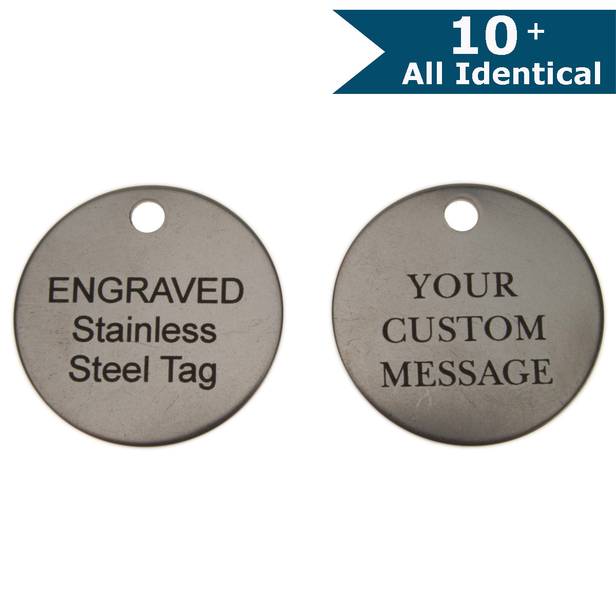 Aluminum, Brass and Stainless Steel Custom Tags