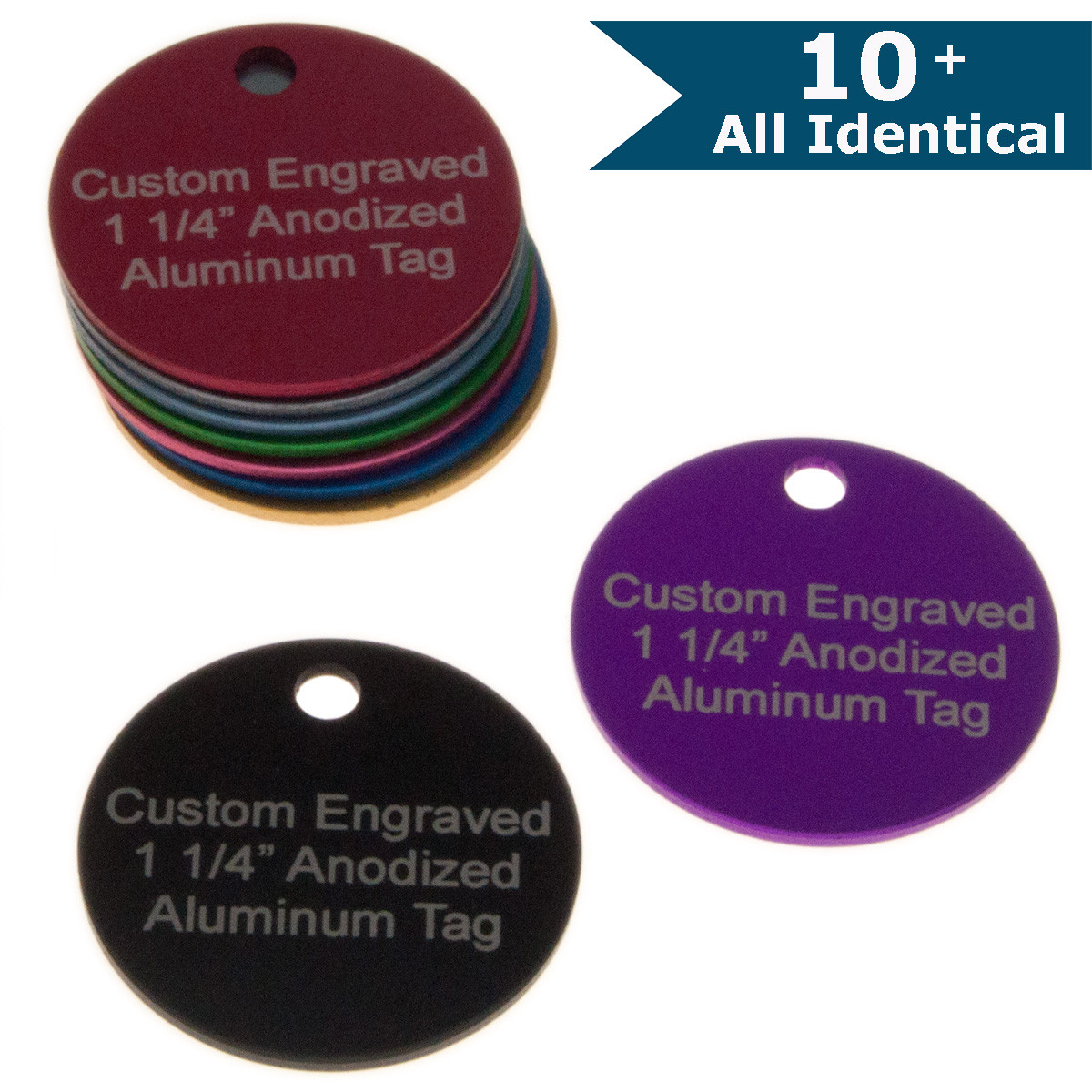 Aluminum, Brass and Stainless Steel Custom Tags