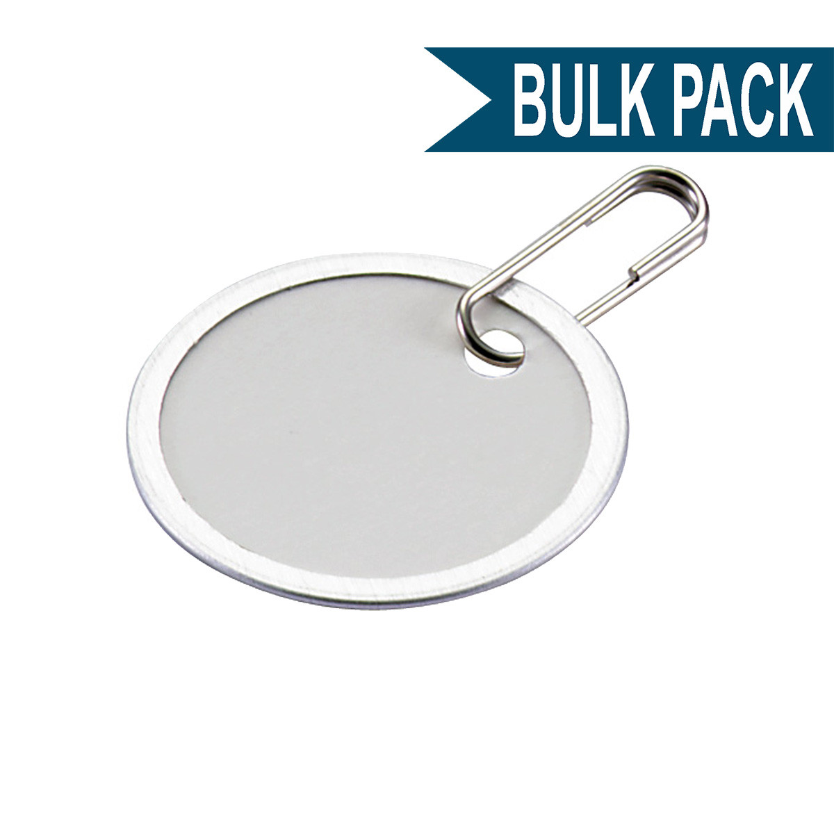 Shop for and Buy Metal Rim Paper Tag with Clip 1-9/16 Inch Round at ...