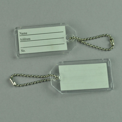 Shop for and Buy Key Identifier Tag Plastic Keytag with Bead Chain ...