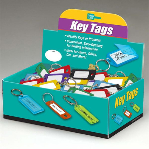 Shop for and Buy Key Identifier Tag Plastic Keytag with Swivel Key Ring ...