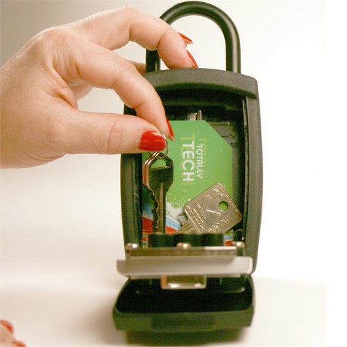 Shop for and Buy KeyGuard Pro Locking Key Storage Box with Door Knob ...