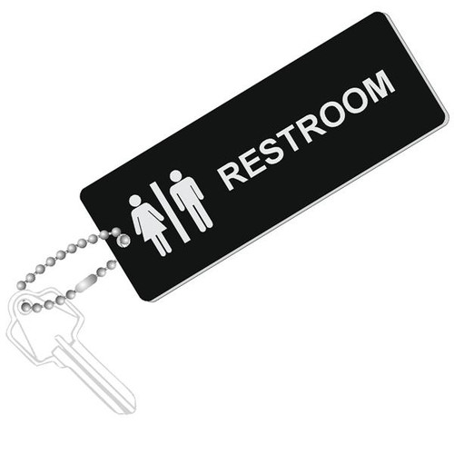 Shop for and Buy Restroom Standard Rectangle Double Sided Engraved Key ...