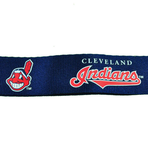 Shop for and Buy Cleveland Indians Logo Lanyard Keychain at Keyring.com ...